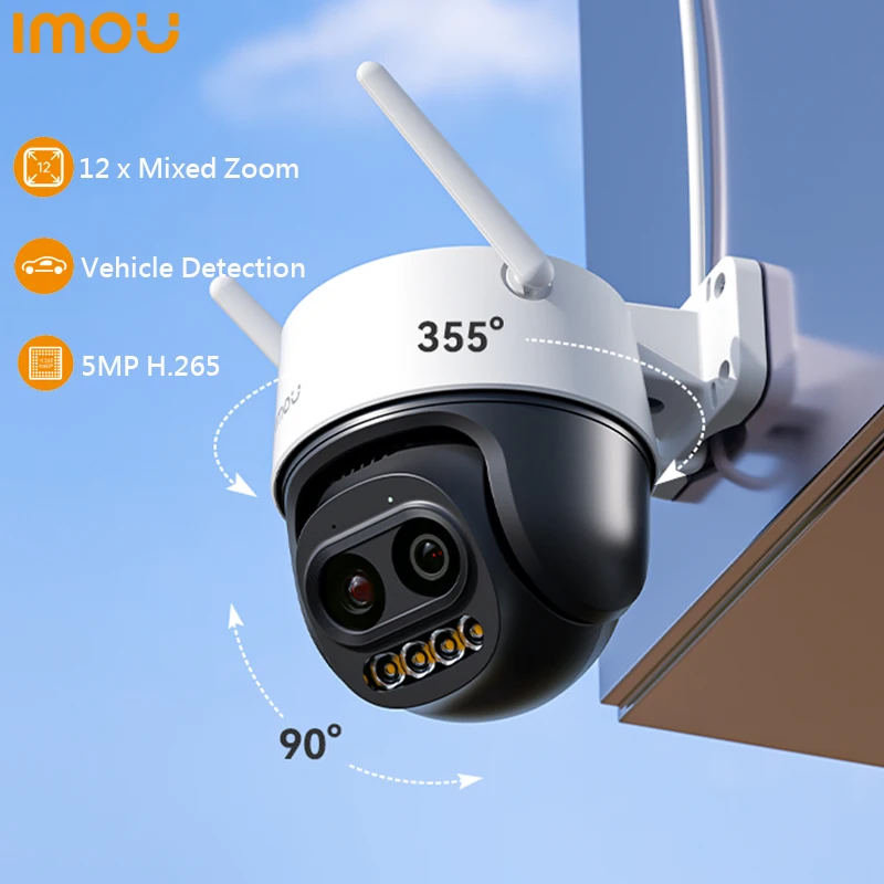 IMOU-Cruiser-Z-3K-Outdoor-PTZ-Wi-Fi-Camera-AI-Vehicle-Detection-12x ...