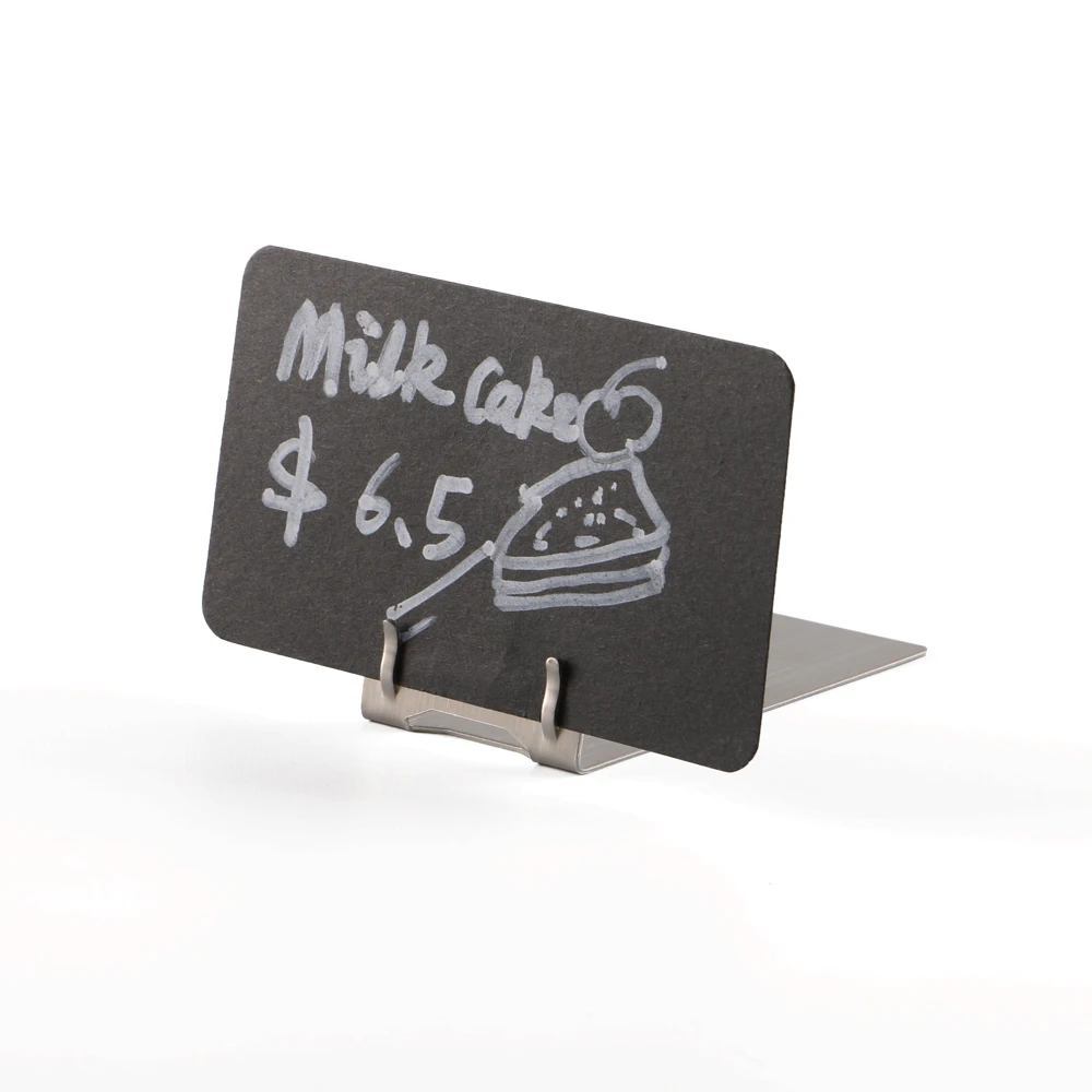 Pop-Metal-Price-Tag-Paper-Sign-Label-Card-Display-Clips-Holders-Stand ...