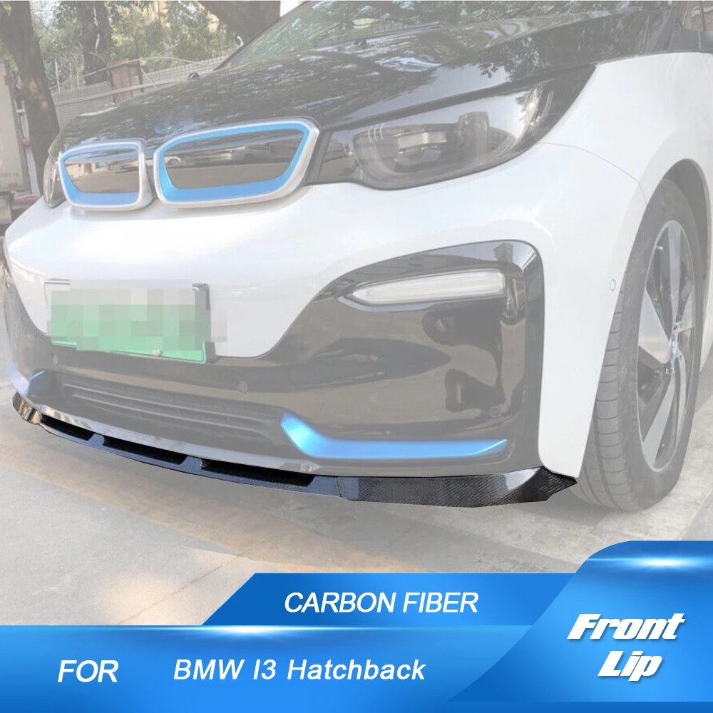 Carbon-Fiber-Car-Front-Bumper-Lip-Spoiler-for-BMW-i3-I01-Hatchback-I3 ...