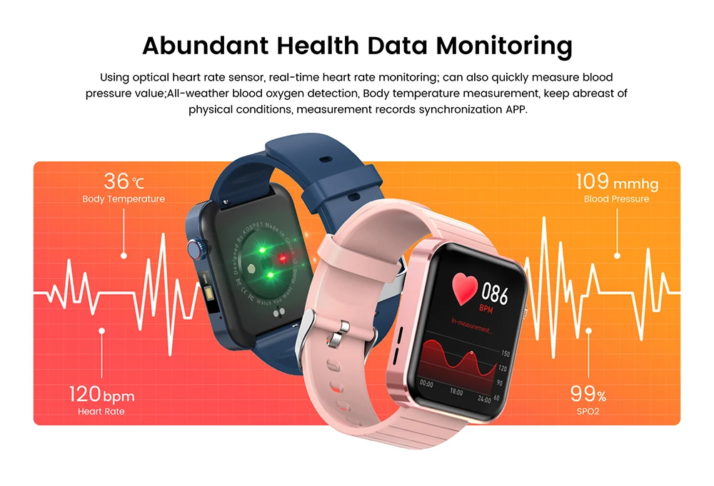 2024 NEW KOSPET MAGIC 3 Smartwatch Men Multi Sport Modes Health ...