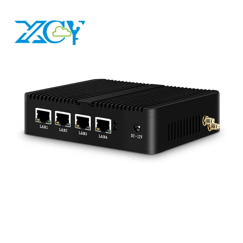 Xcy Firewall Pfsense Pc Intel Celeron J1800 N2830 Router Pc 4 Ethernet ...