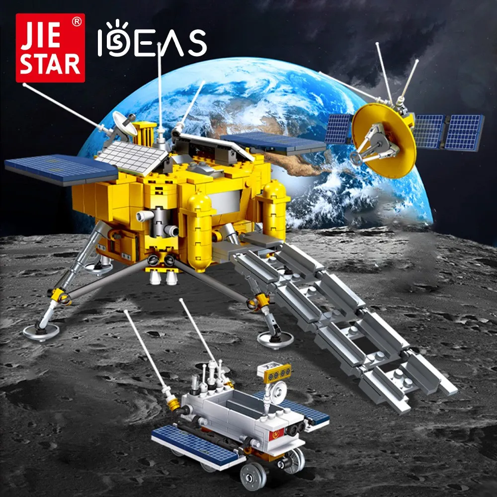 Jiestar-59012-Moc-Ideas-Space-Series-Dream-of-Star-Moon-Lunar ...