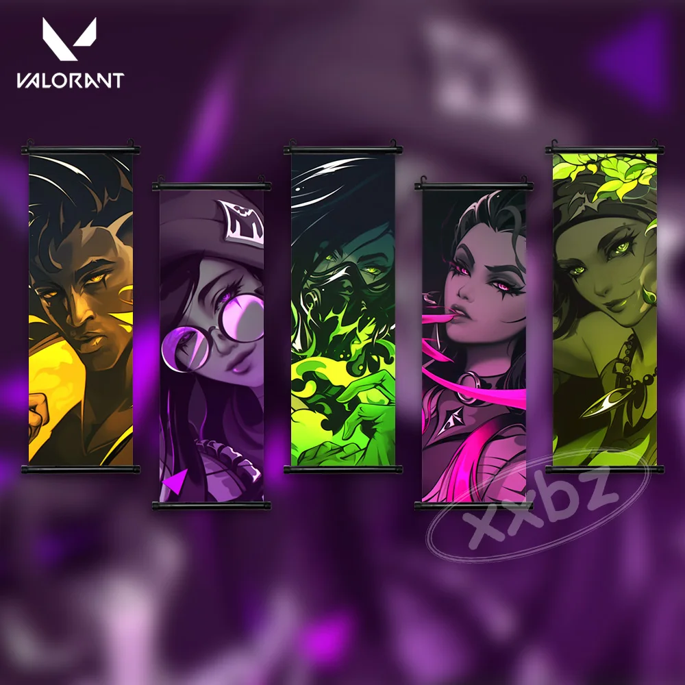Valorant-Game-Poster-Wall-Art-Phoenix-Pictures-Printed-Canvas-Anime ...