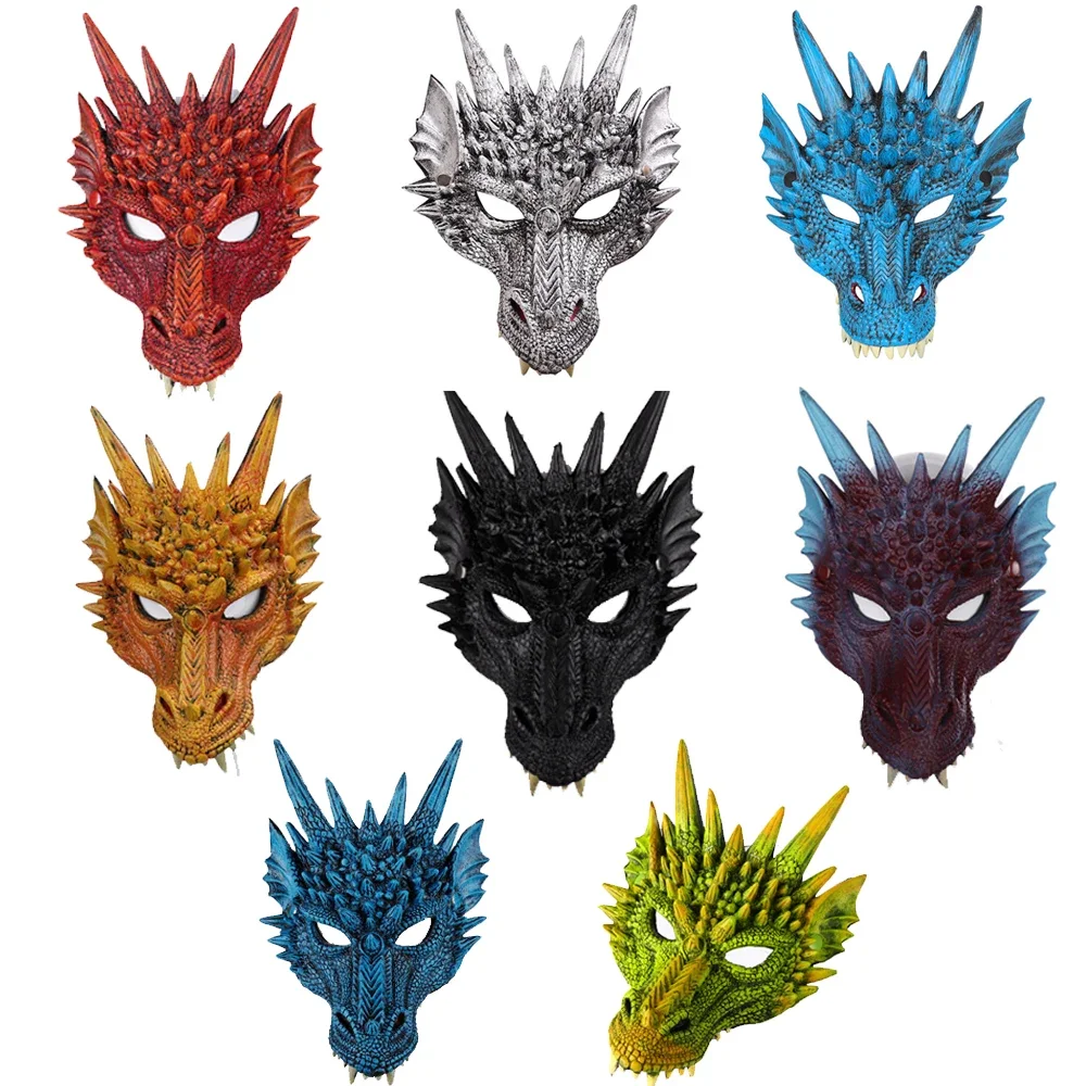 Halloween-Dragon-Mask-Cosplay-Props-3D-PU-Foam-Mask-Carnival-Halloween ...