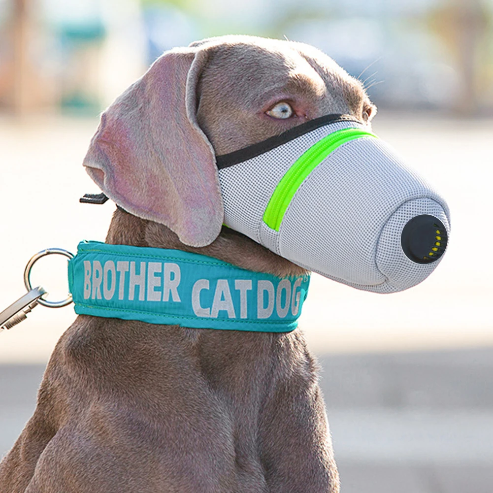 Dog Mask Dog Air Filter Mask Reusable Dog Gas Face Mask Adjustable Dog ...