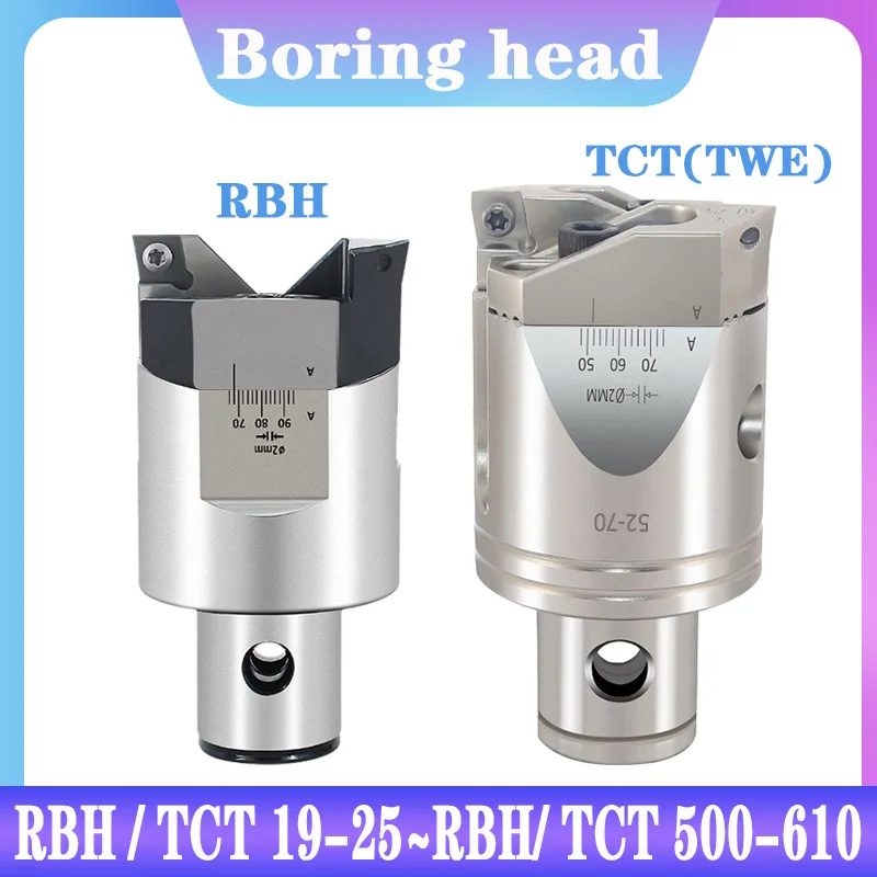 Adjustable double edge RBH TCT 25-33 32-42 40-55 68-92 BT30 BT40 MT2 ...