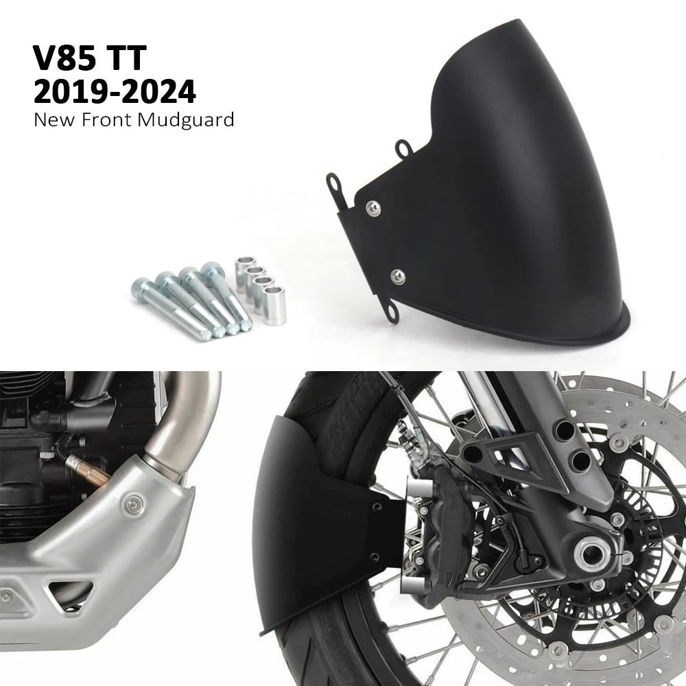 New-Motorcycle-Front-Fender-Plastic-Mudguard-Kit-For-Moto-Guzzi-V85TT ...