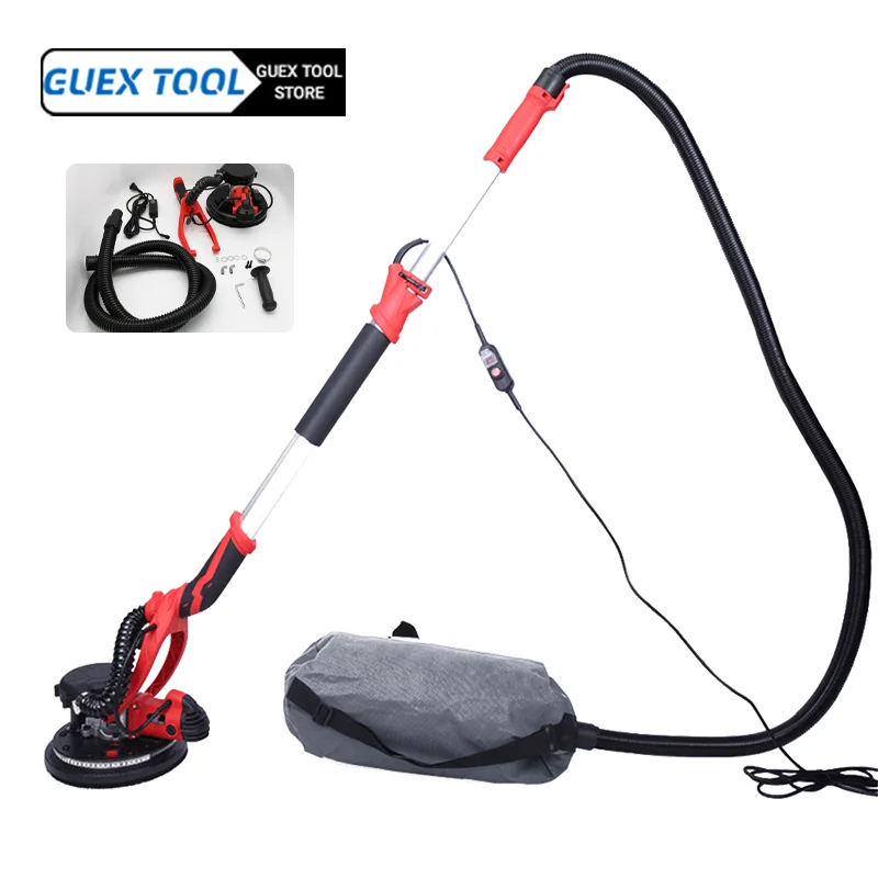 Drywall-Sander-1250W-1550W-220V-Wall-Polishing-Grinding-Double-Led ...