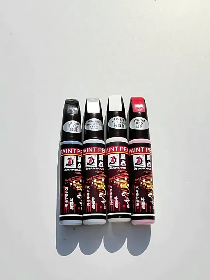 Waterproof Car Color Pen Easy-Apply Metallic Fine Tip Auto Paint Pen ...