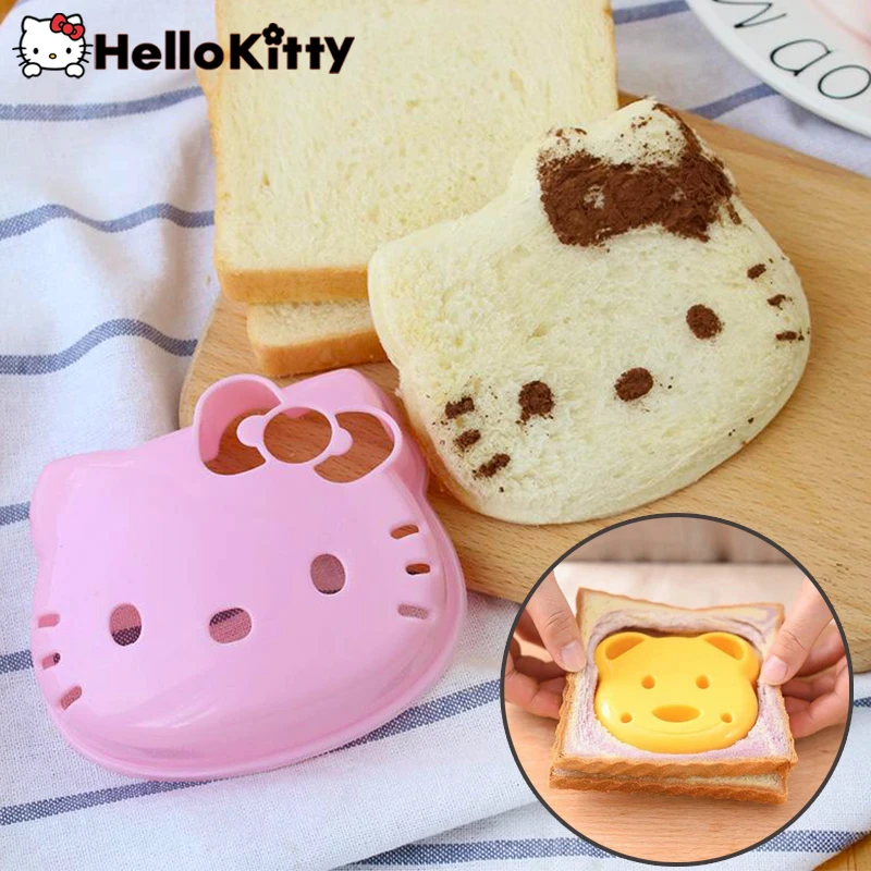 Hello-Kitty-Sandwich-Cutter-and-Sealer-Kawaii-KT-Cat-Kitchen-DIY-Rice ...