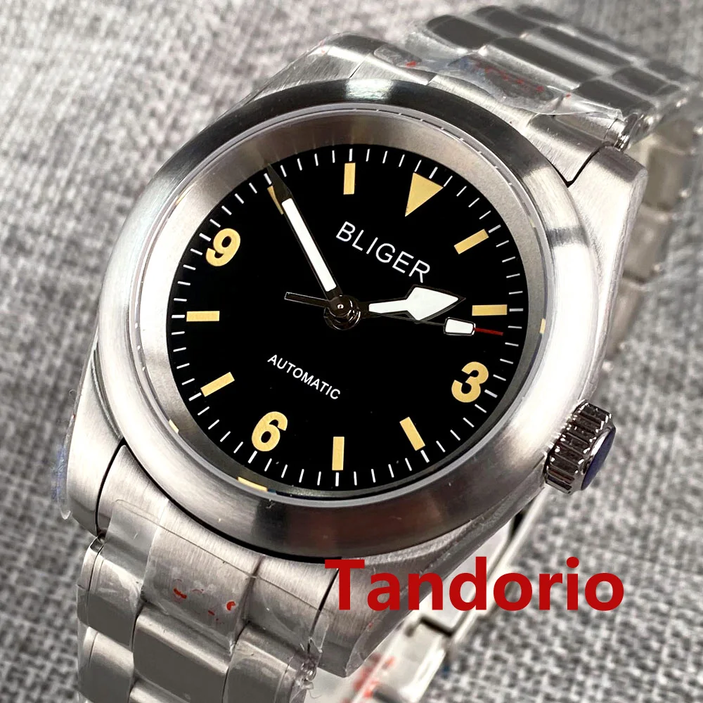 Bliger Sapphire Crystal 36mm/39mm Automatic Men Watch NH35A Movement ...
