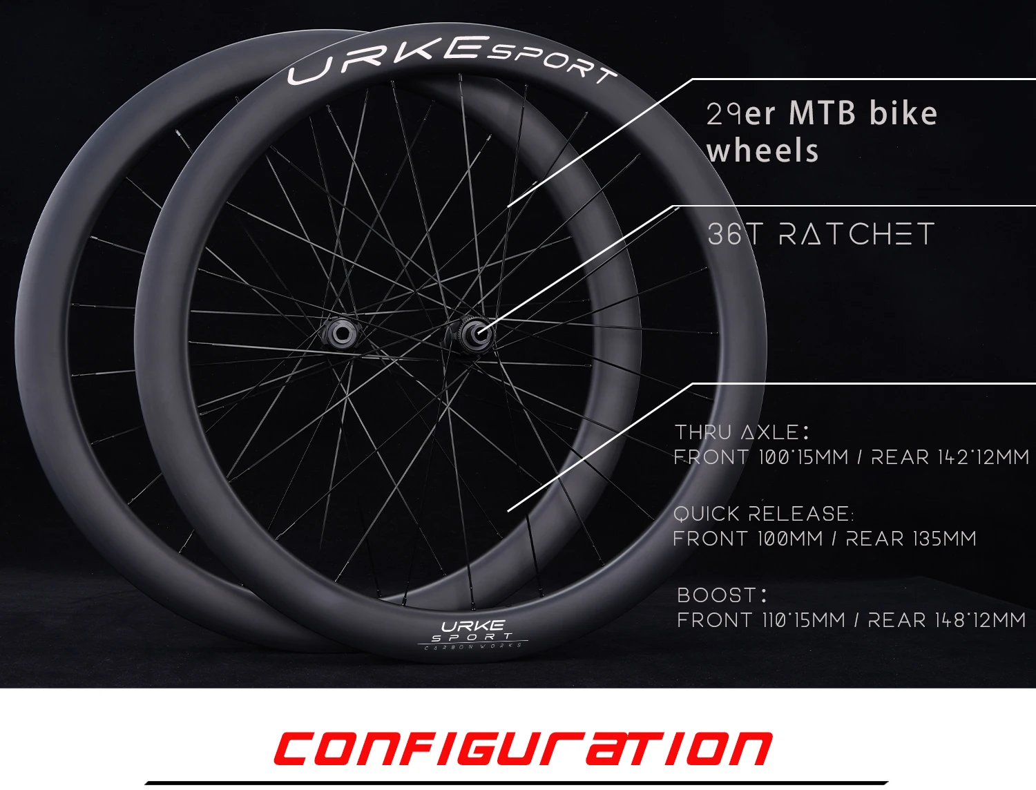 36T Супер легкие карбоновые колеса с храповым механизмом 29er MTB ...