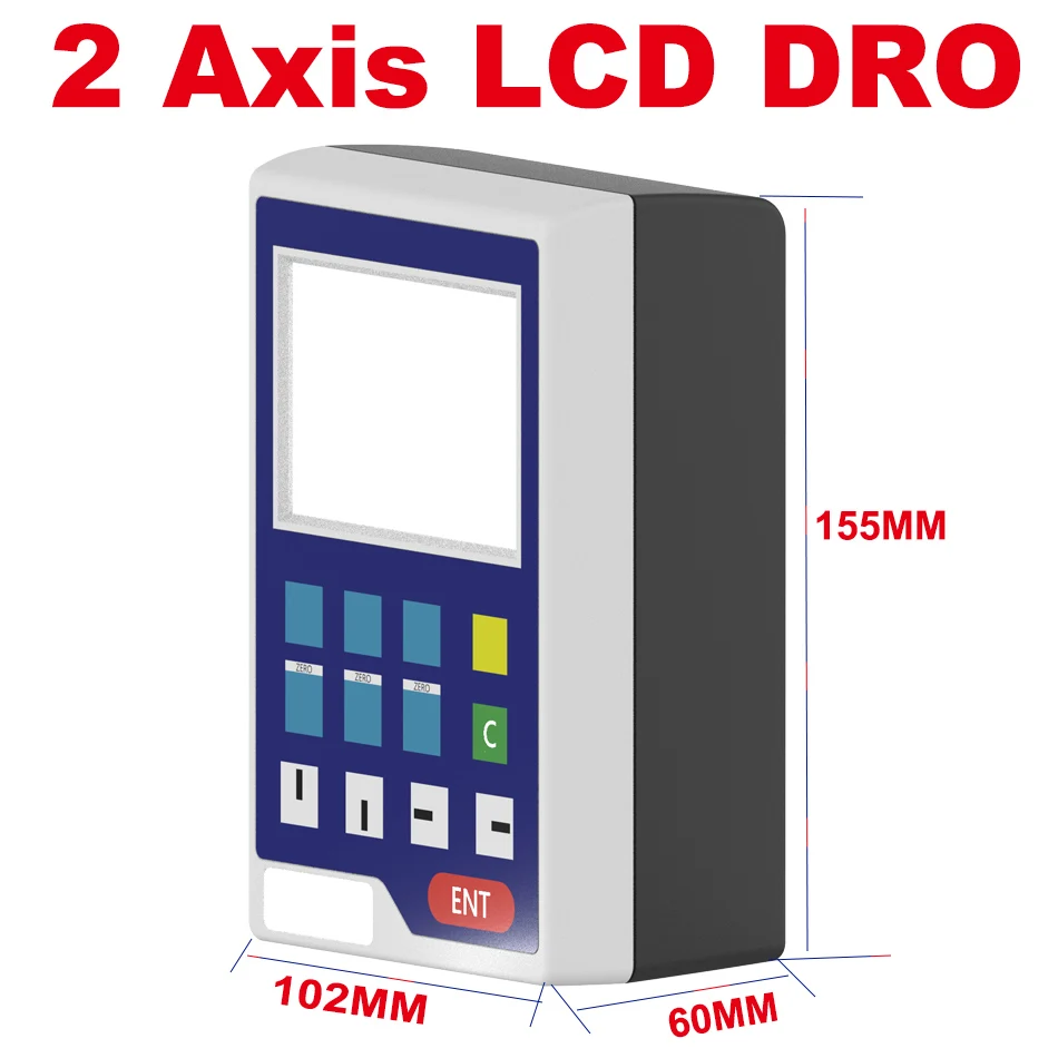 Mini Eszterga Cnc Mill Lcd Dro Yh800-2A Digitális Leolvasási Készlet 11 ...