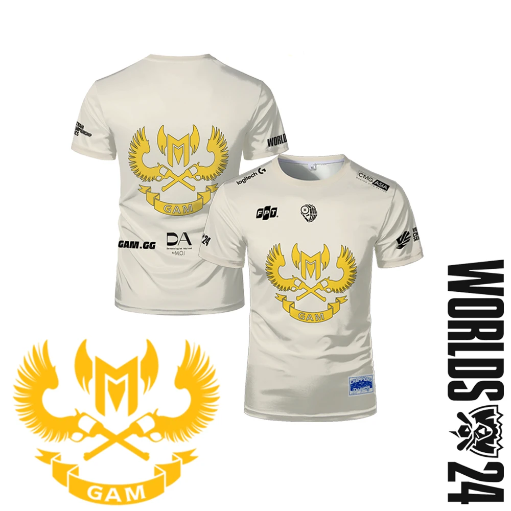 2024 New GAM E-sports Club World Finals Jersey T-Shirt League Of ...