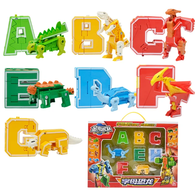 Transformer Alphabet Letters