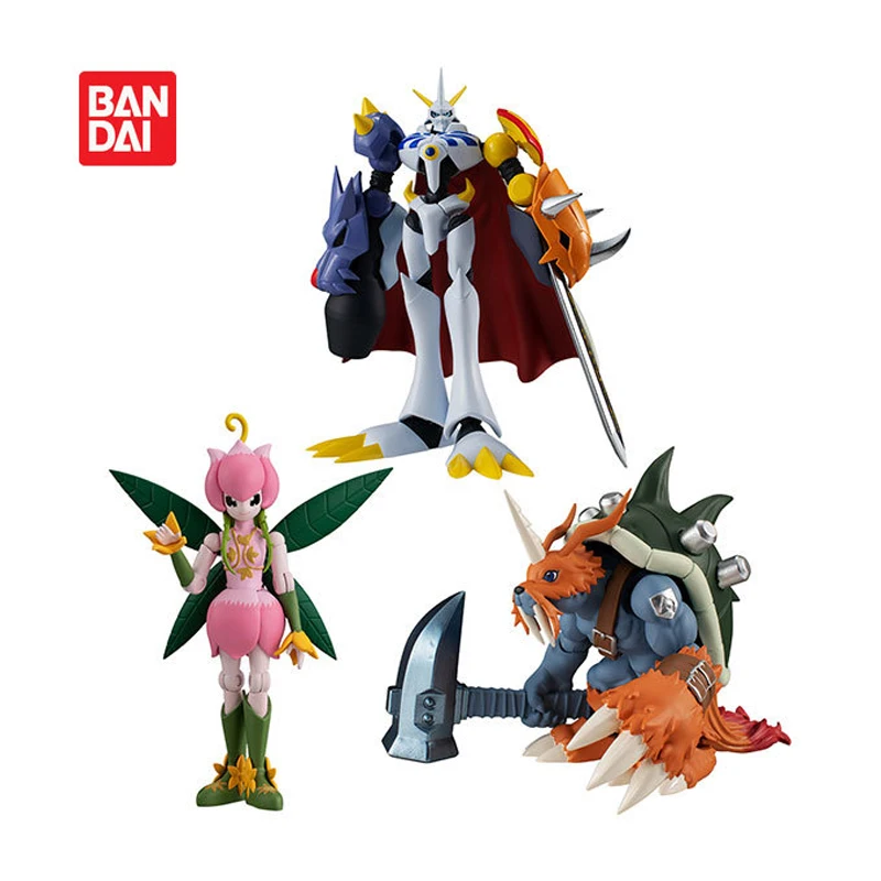 Bandai figuras de acción de Gashapon, juguetes de SHODO Digimon ...