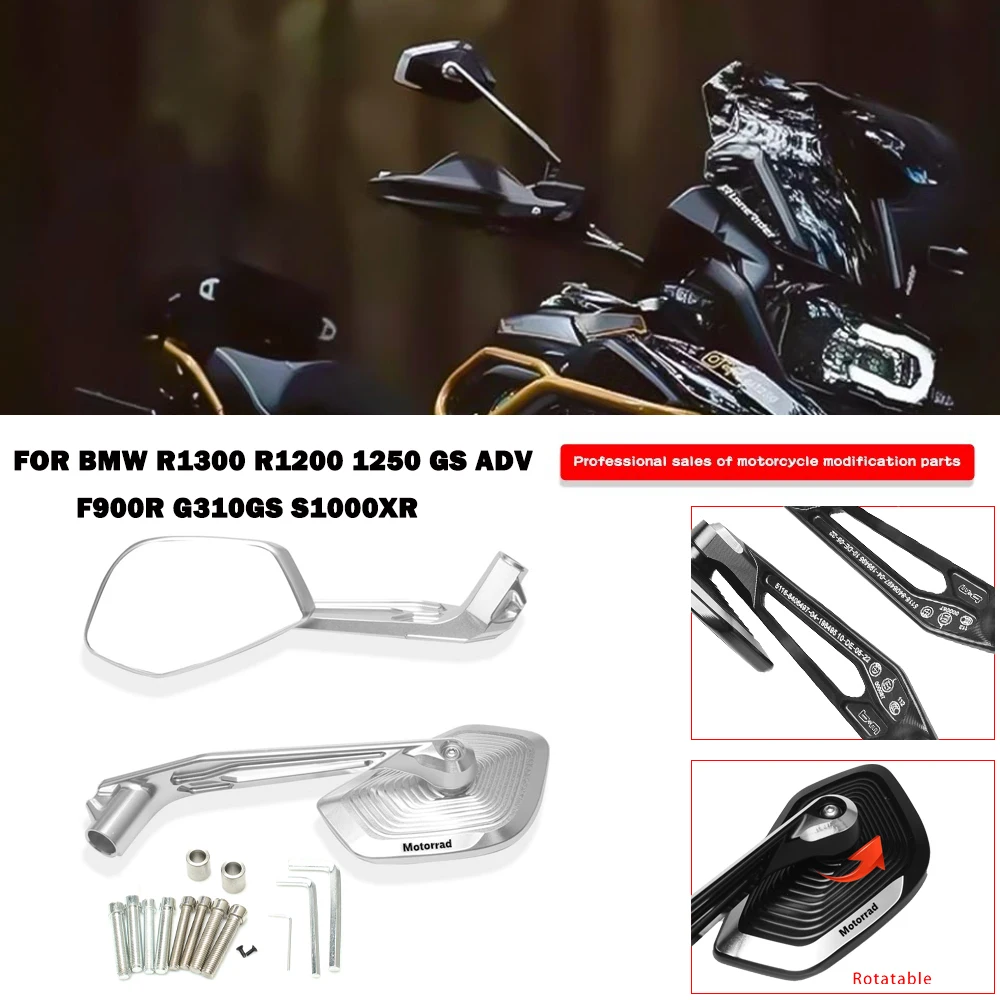 Motorcycle-Accessories-Rear-Side-View-Mirrors-For-BMW-R1300GS-R1200GS ...