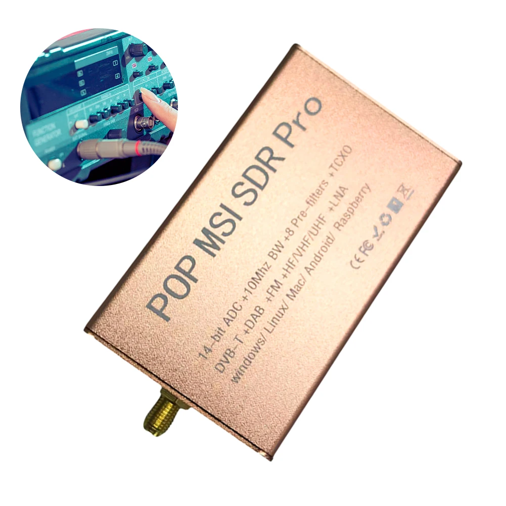 POP-MSI-SDR-Pro-Portable-SDR-Receiver-10KHz-2GHz-Wideband-Software ...