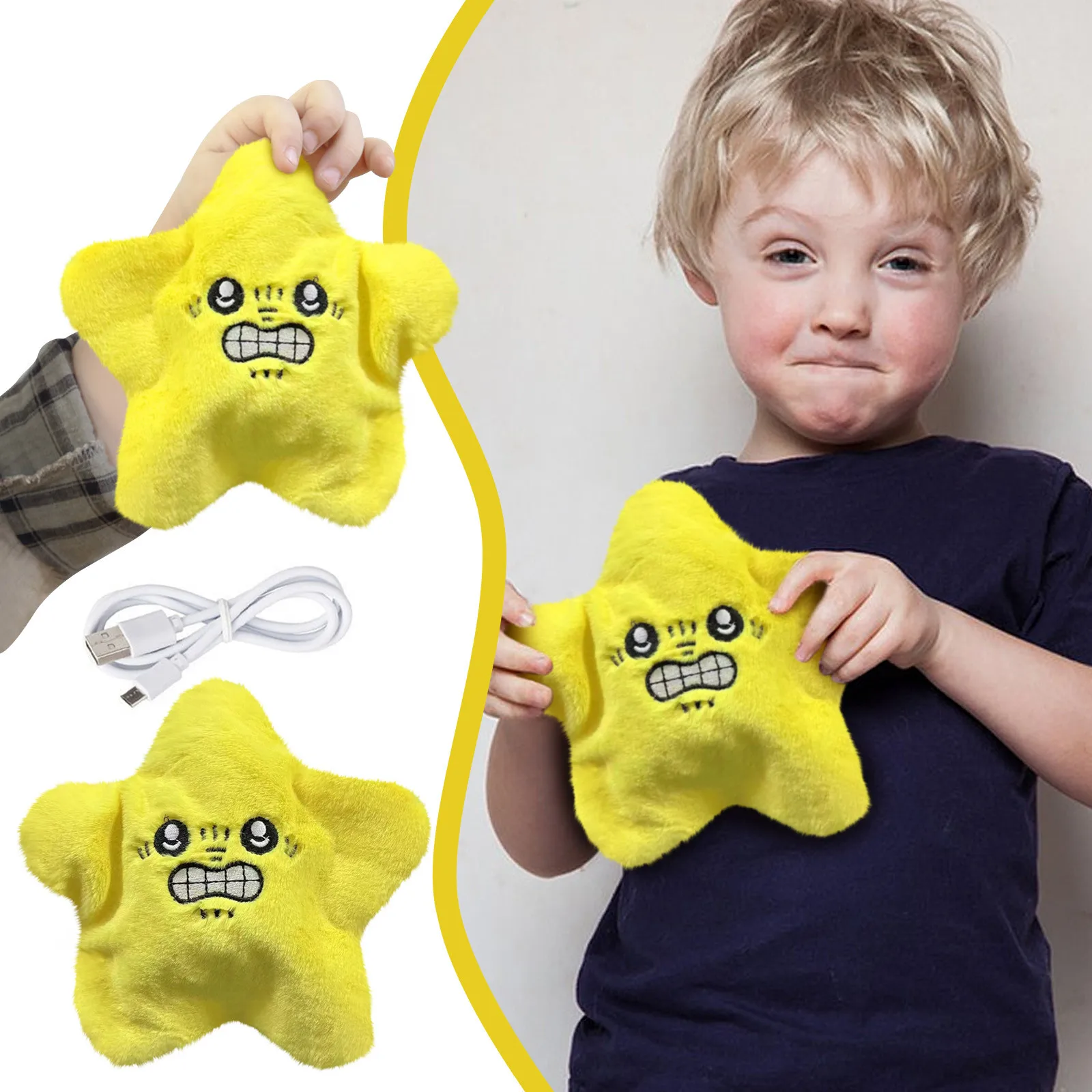 Angry-Moving-Jumping-Stars-Electric-Kids-Plush-Toys-Cute-and ...