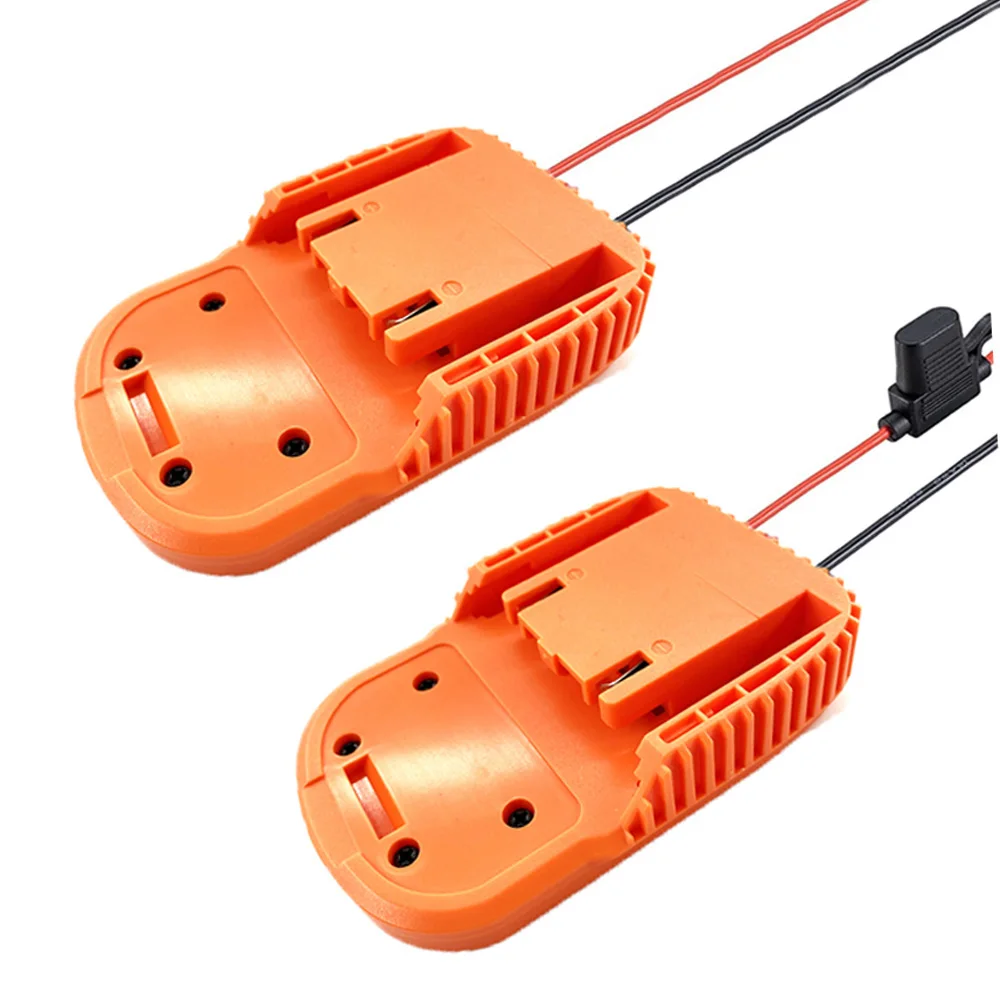 Power-Wheel-Adapter-with-Fuse-for-Ridgid-AEG-18V-Hyper-Li-ion-Battery ...