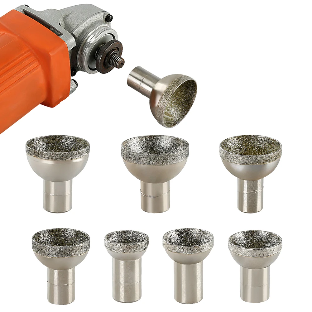 1pc-Diamond-Mounted-Point-20-50mm-Head-Diameter-Spherical-Concave-Head ...