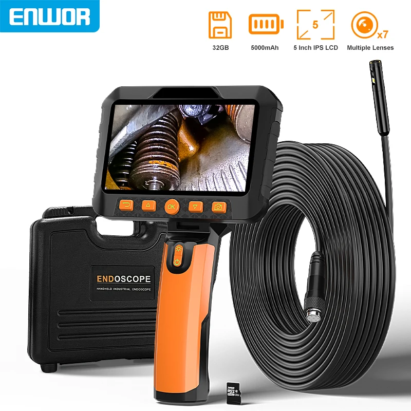 5-IPS-Handheld-Screen-Endoscope-Camera-HD1080P-Split-Design-Waterproof ...