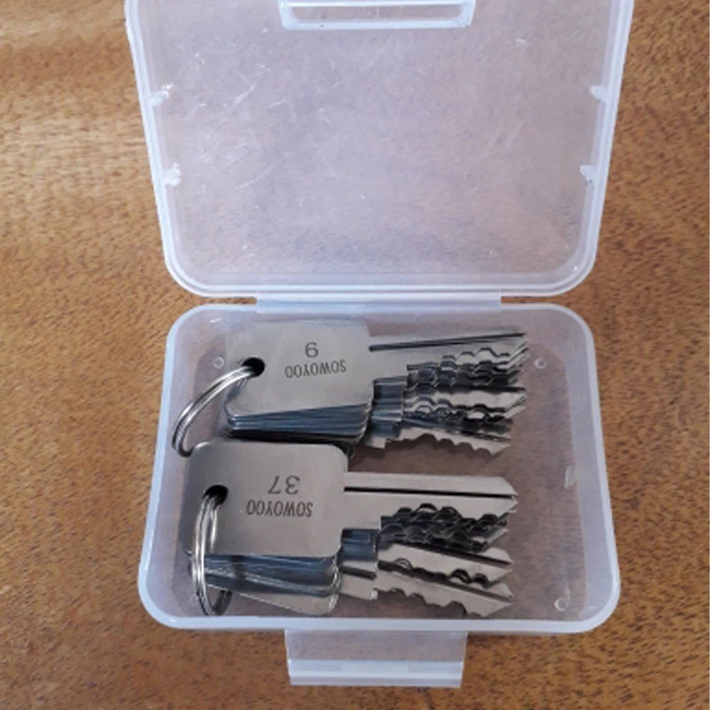 GOSO HUK NEW 48 in1 master keys for locks POWER KEY universal lock Key ...