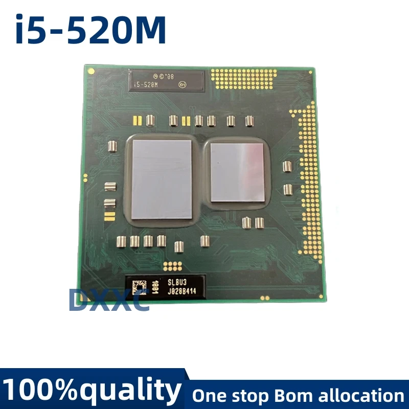 For-Intel-Core-i5-520M-I5-520M-2-4GHz-3M-Socket-G1-Laptop-Processor-CPU ...