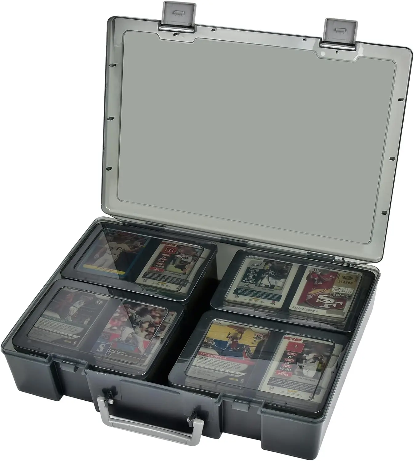 1600-Baseball-Card-Storage-Box-Sports-Cards-Holder-Organizer-Hard ...