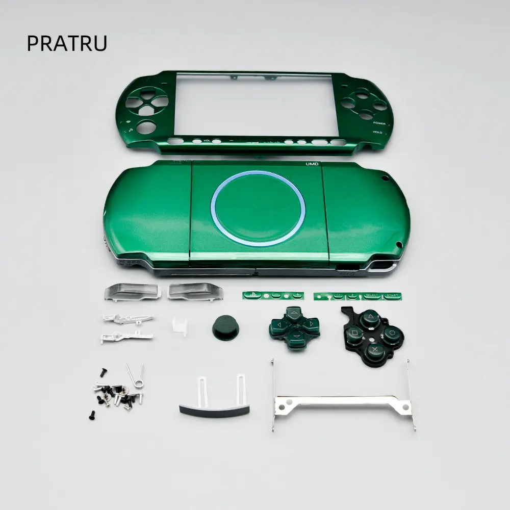 Green Gamepad for Psp 3000 Shell Repair Seal Replacement Emerald ...