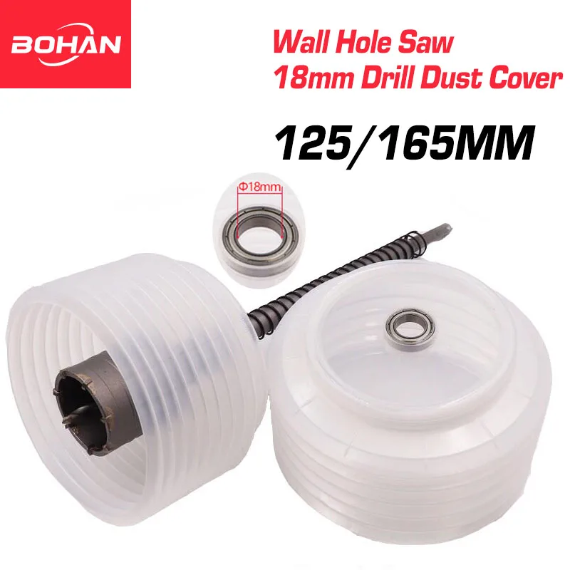 Electric-Drill-Dust-Cover-Wall-Hole-Opener-Dust-Cover-Bowl-Wood ...