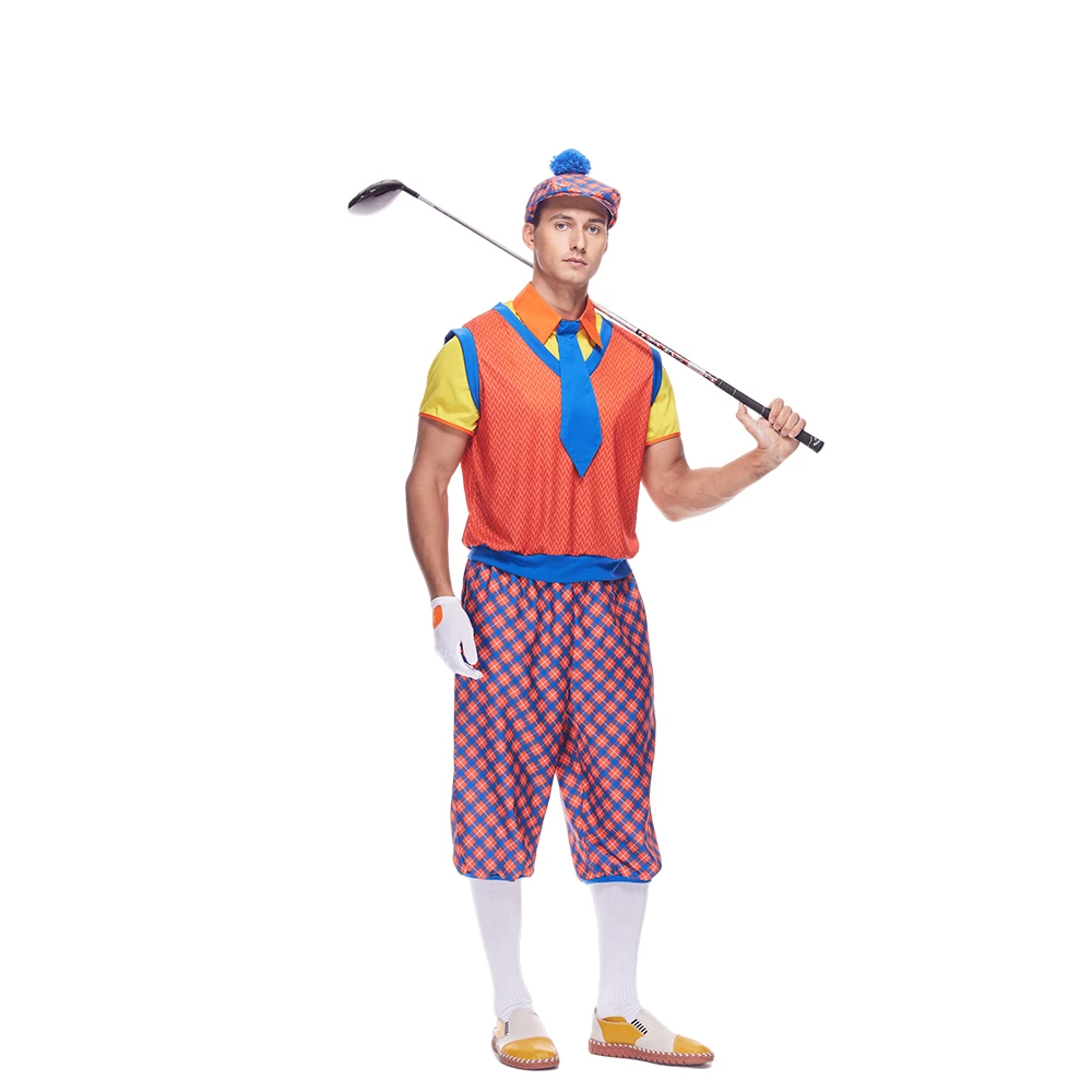 Eraspooky-Adult-Men-Old-Fashioned-Golfer-Costume-Vintage-Golfer-Set ...