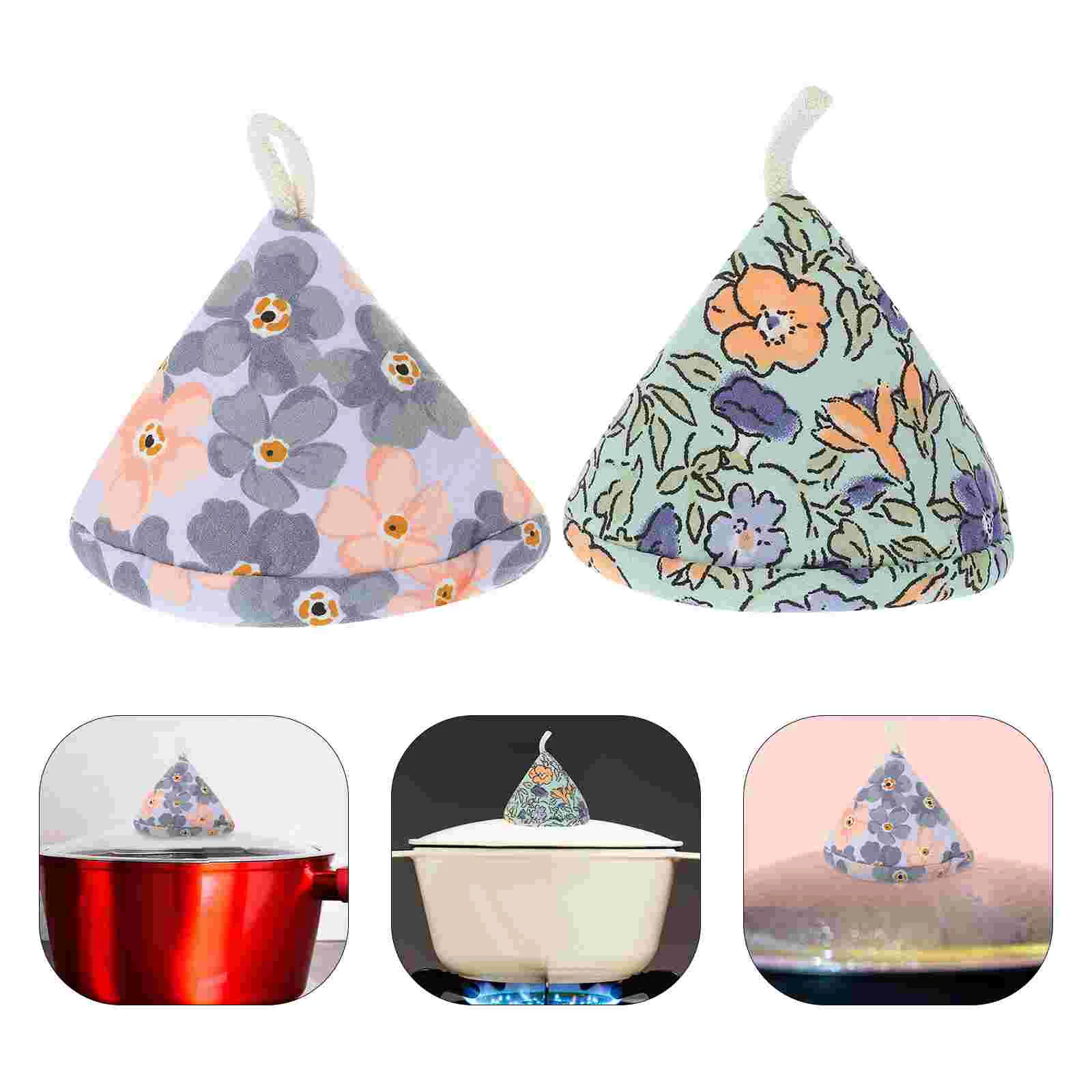 2-Pcs-Anti-scalding-Pot-Lid-Gloves-Sleeves-Knob-Cover-Cooking-Caps ...