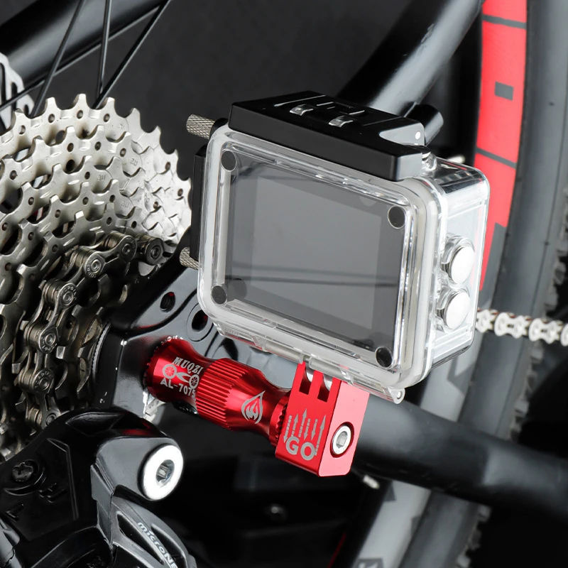Bicycle Gopro Wheel Hub Mounting Bracket Quick Release Axis Camera ...
