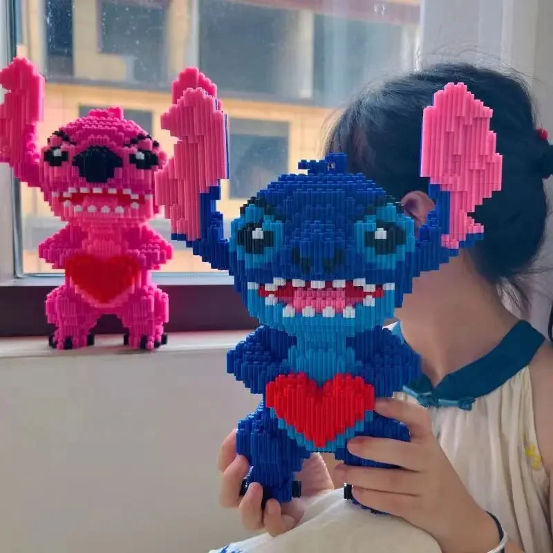 Super-Sized-Love-Stitch-Puzzle-3D-Assembly-Toy-Building-Blocks-Angel ...