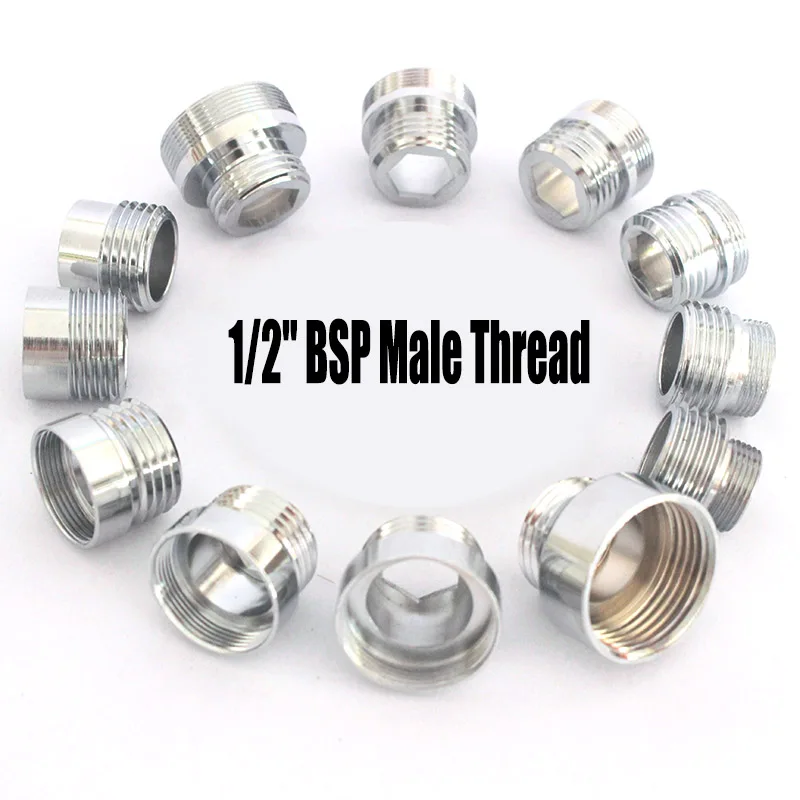 Brass-Faucet-Adapter1-2-Male-Screw-Reducer-Straight-Fittings-To-16-18 ...