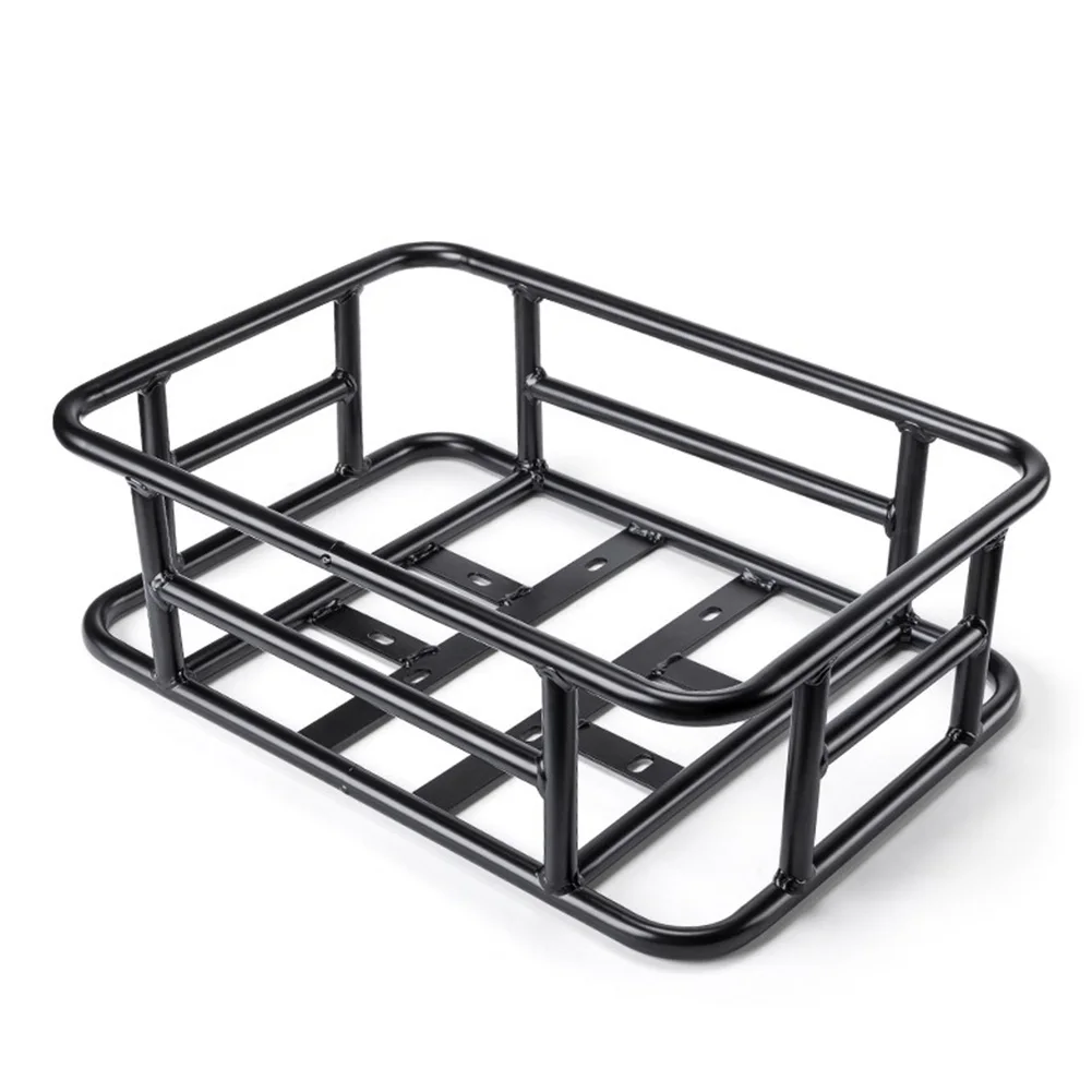 Bike-Basket-Rear-Bicycle-Basket-With-Removable-Liner-Bag-Metal-Ebike ...