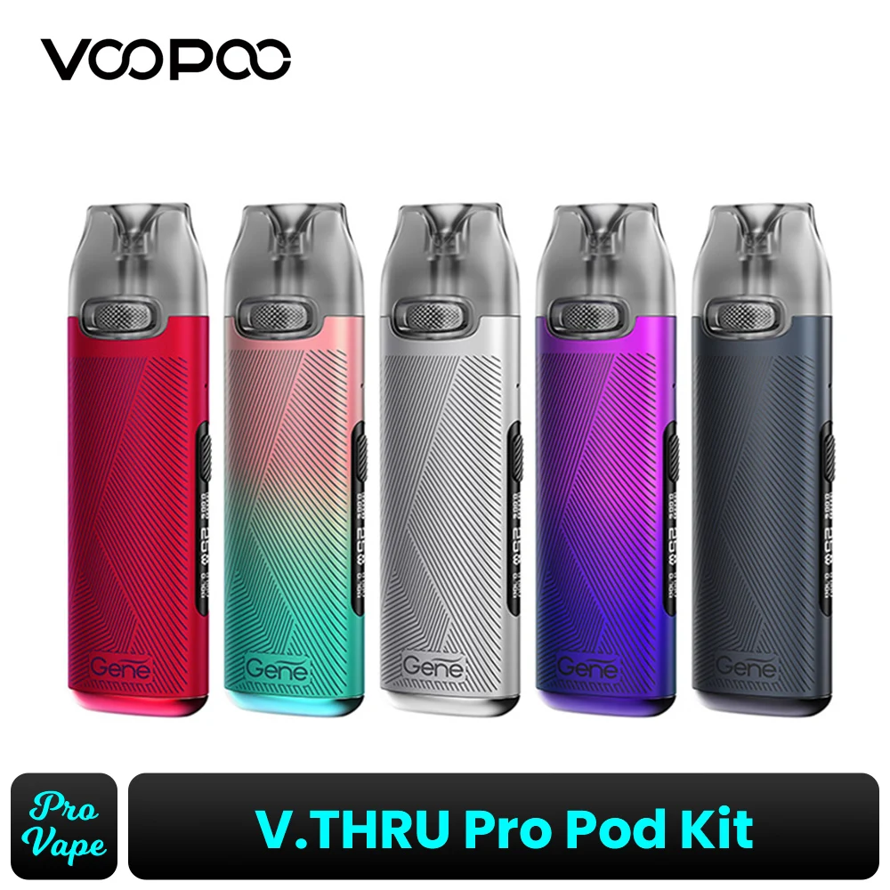 VOOPOO V.THRU Pro Pod Kit 25W Vape 900mAh Battery 3ml Cartridge 0.7ohm ...