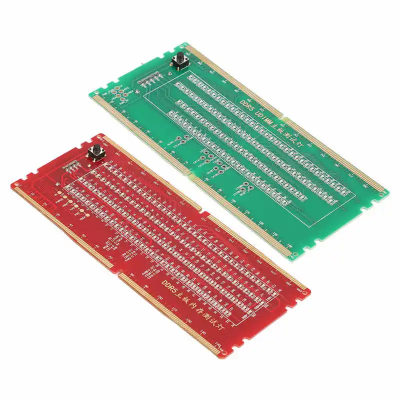 Ddr5 ram memória slot tester cartão com luzes led portátil para ...