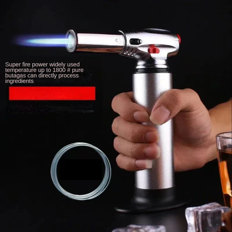 1800-C-Large-Airbrush-Lighter-Torch-Pipe-Gas-Jet-Windproof-Outdoor-BBQ ...