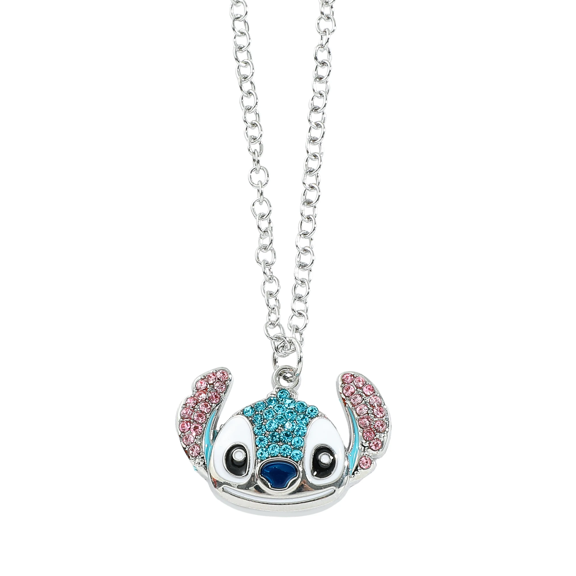 Disney-collar-de-dibujos-animados-de-Stitch-joyer-a-bonita-colgante-de ...