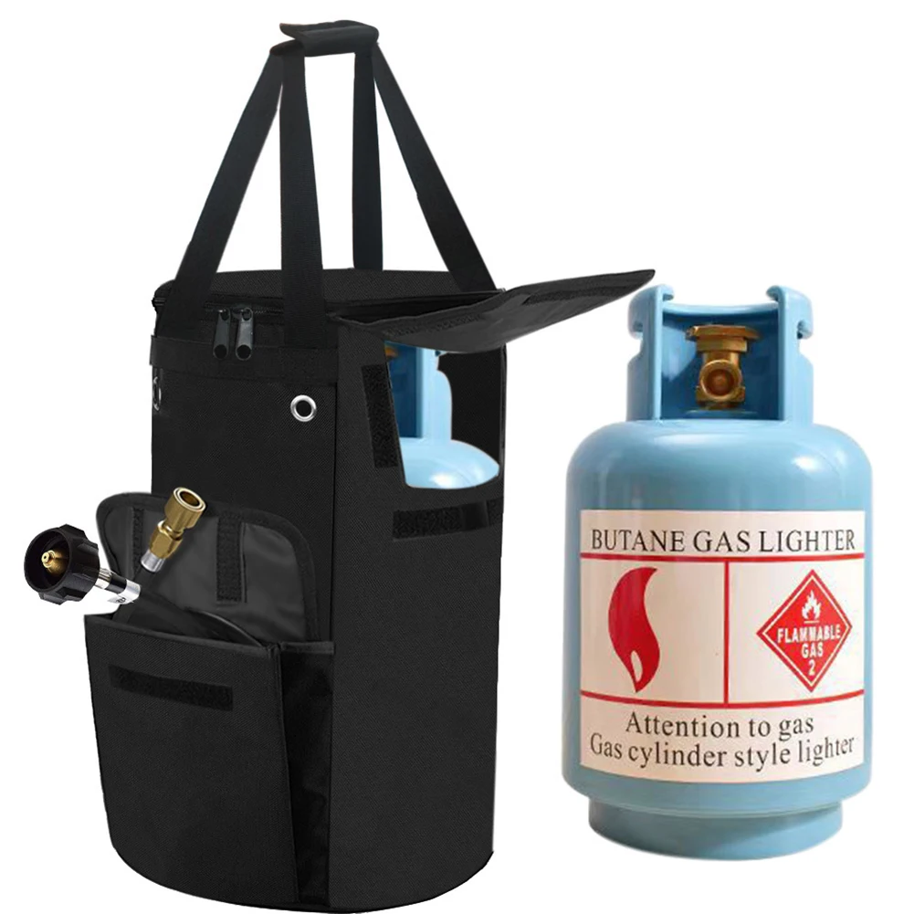 Propane-Gas-Tank-Bag-20Lb-Tank-Cylinder-Storage-Pockets-Ventilated-With ...