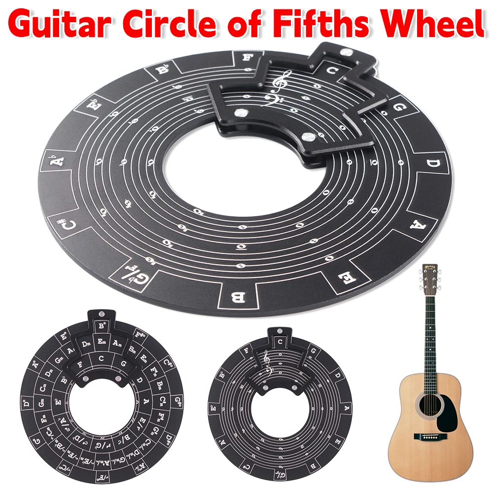 Circle-Of-Fifths-Wheel-Guitar-Chord-Wheel-Wooden-Melody-Tool-Musical ...
