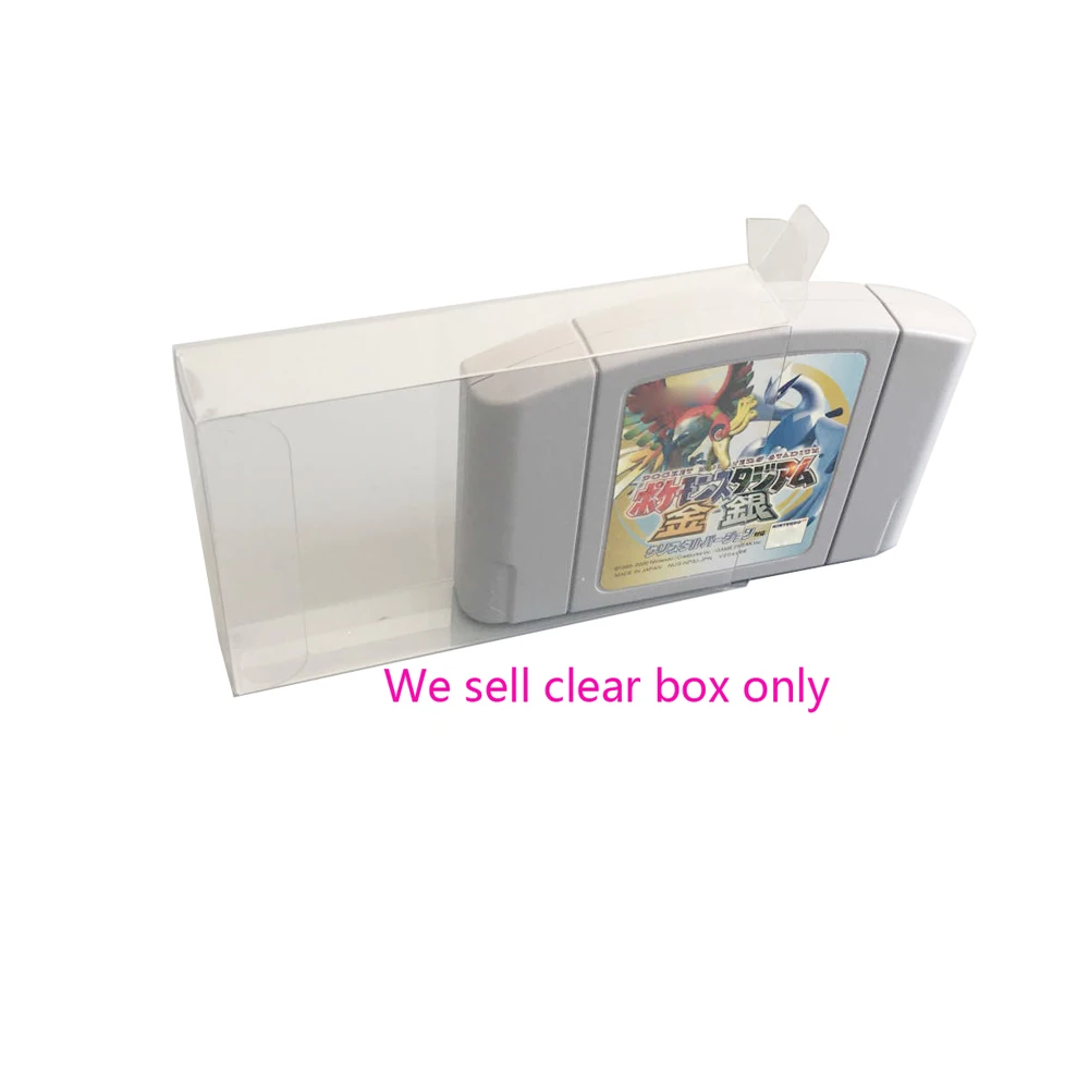 Clear-Transparent-Cartridge-Protector-for-N64-Game-Card-Plastic-PET ...