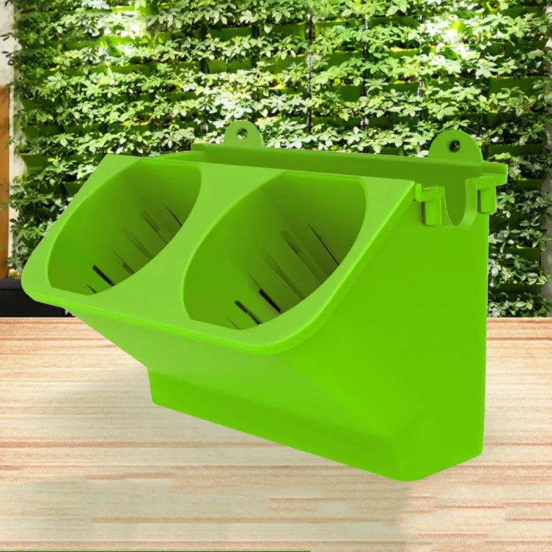 Wall-Hanging-Vertical-Green-Wall-mounted-Plastic-Planting-Box-Garden ...