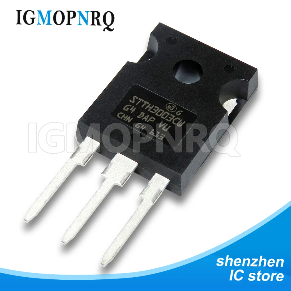 5pcs STTH3003CW STTH3003 STTH6003CW STTH6003 TO 247 300V 30A new ...