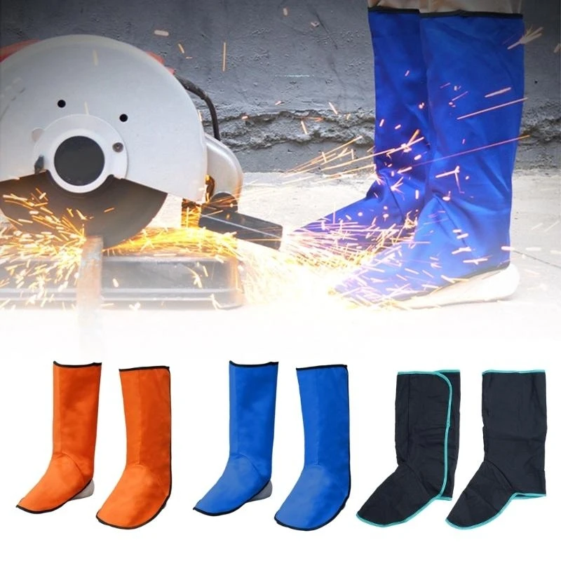 H3CB Professional Welder Shoe Cover Welding Spats Welding Shoe ...