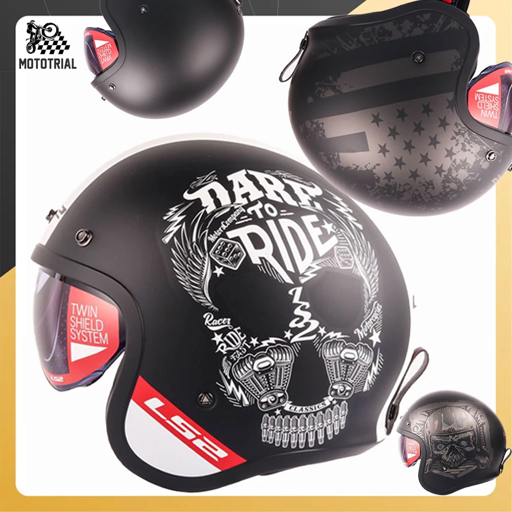 LS2-Spitfire-Vintage-Motorcycle-Helmet-Ls2-Jet-Open-Face-Retro-Helmets ...