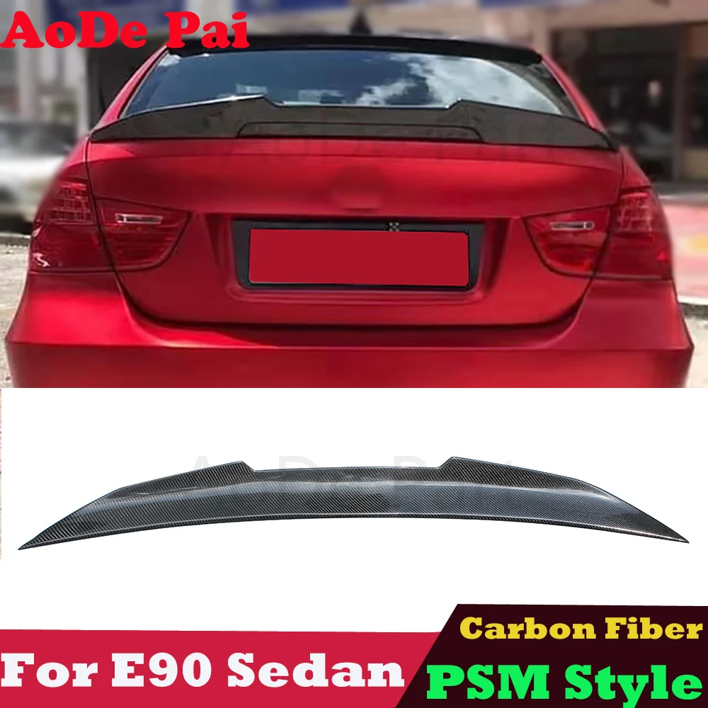 PSM Style Carbon Fiber / ABS / FRP Rear Ducktail Wing Spoiler for BMW 3 ...