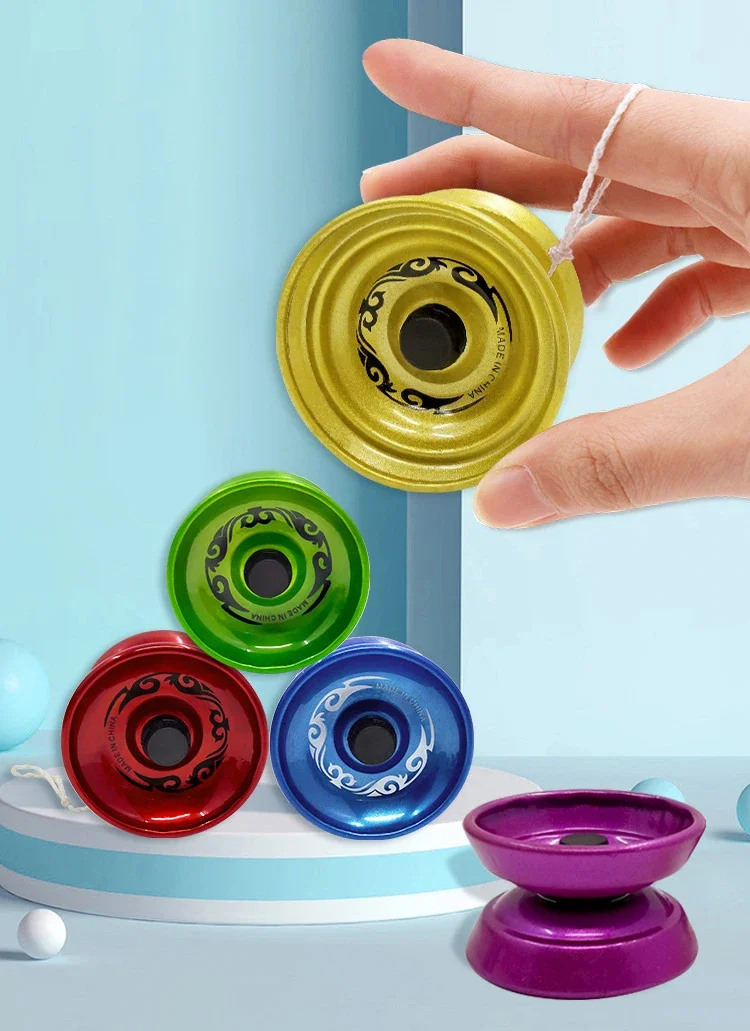 Professional Alumunum Alloy YoYo String Trick Yo-Yo Ball Classic Toys Y ...